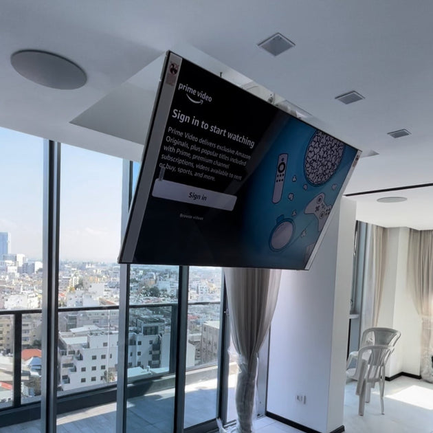 Drop Down Invert Ceiling TV Lift – iConnect