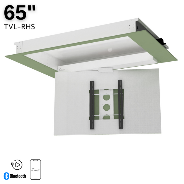 Fold Down Ceiling TV Lifts + Swivel – iConnect